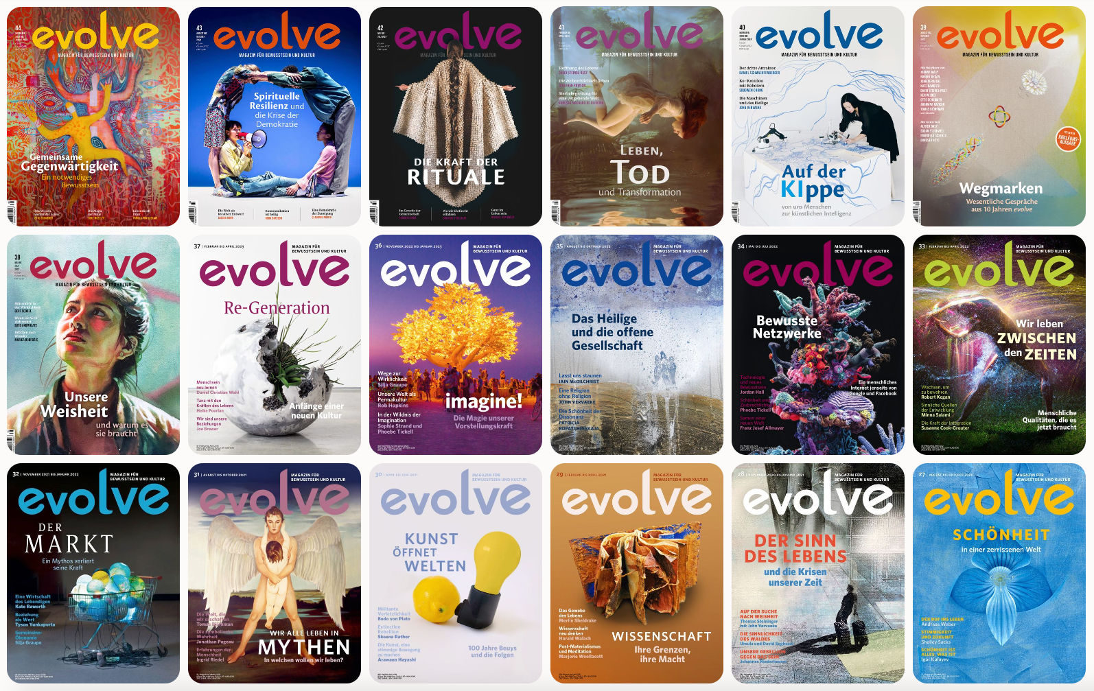 Evolve Magazin - Einzelhefte und Abonnements